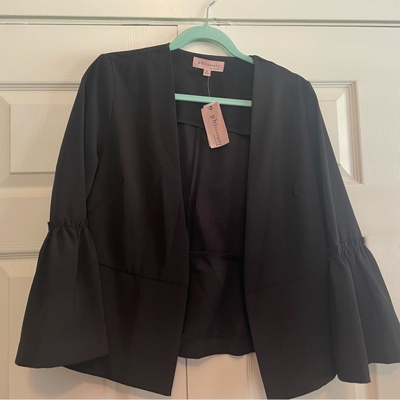 Philosophy | Jackets & Coats | Philosophy Black Blazer | Poshmark